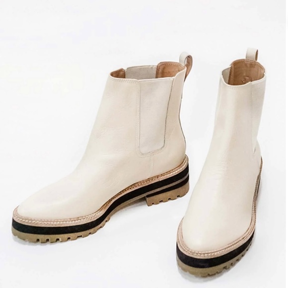 Kaanas | Shoes | Kaanas Pontevedra Ivory Chelsea Boot | Poshmark
